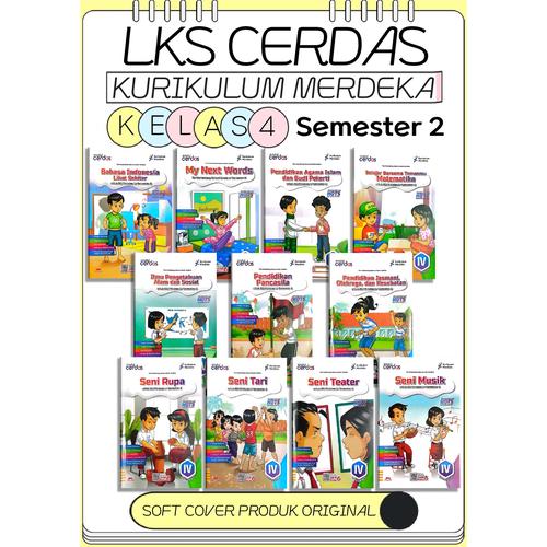 Jual LKS CERDAS KELAS 4 SD SEMESTER 2 KURIKULUM MERDERKA (PT Warna Mukti Grafika) (2024) - B ...
