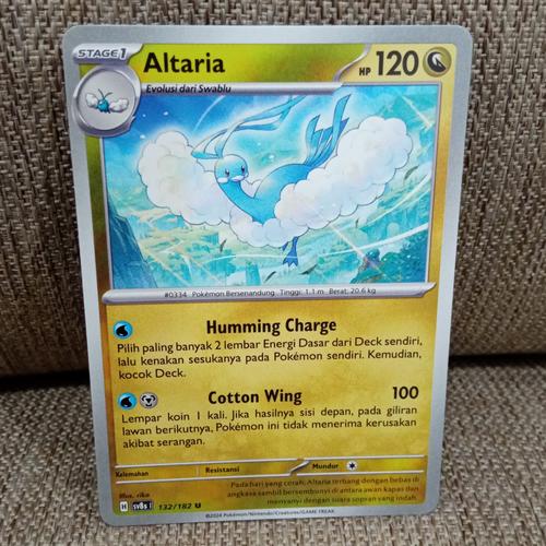 Jual KARTU POKEMON ALTARIA U SV8S KILAT RASI INDONESIA - Jakarta Barat ...