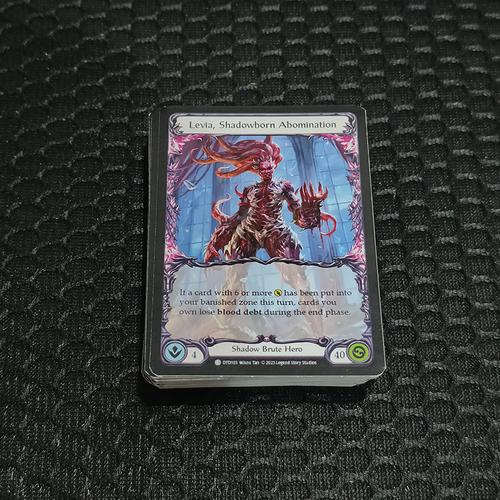 Jual Core Deck CC Levia, Shadowborn Test Proxy Flesh and Blood TCG ...