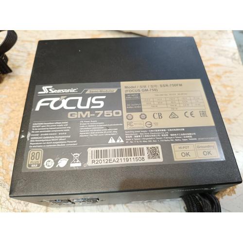 Jual Seasonic FOCUS 750 Gold SSR-750FM 750W 80+ Gold Semi-Modular - Jakarta Barat - @--S_N_C ...