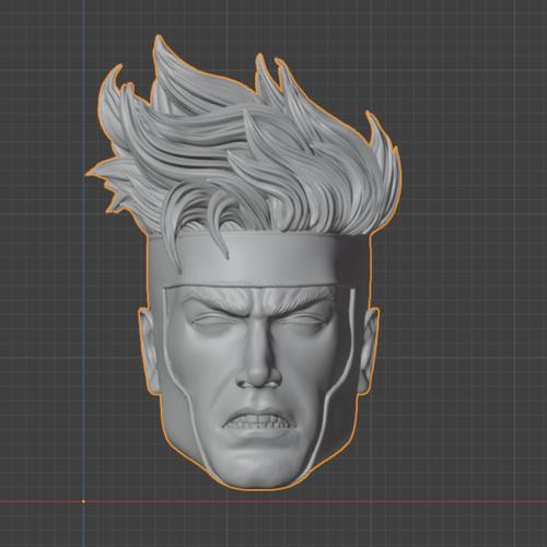 Jual Headsculpt Head HS Gambit Angry XMen X Men Mezco Mcfarlane Adam ...