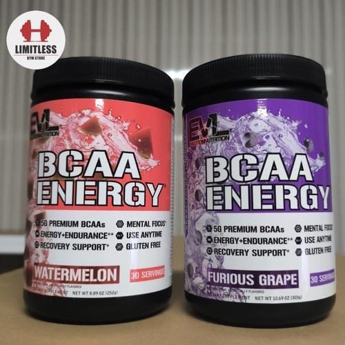 Promo EVLUTION EVOLUTION EVL BCAA LEAN ENERGY 30 SERV SERVING SERVINGS ...