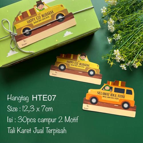 Jual Label Tag Hari Raya Idul Fitri Kartu Ucapan Eid Mubarak Hang Tag ...