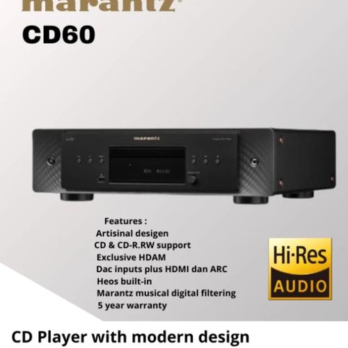 Jual Marantz CD 60 / CD Player with modern design CD Player - Jakarta Barat - Audio Super Sound ...