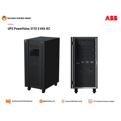 Jual ABB UPS PowerValue 31 TX 5-10 kVA IEC - 5kVA - Kota Tangerang ...