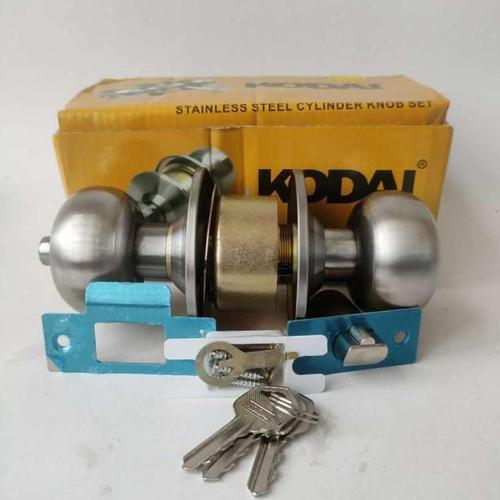 Jual KODAI DOOR LOCK HANDLE GAGANG TARIKAN KUNCI PINTU BULAT SET - Kota ...