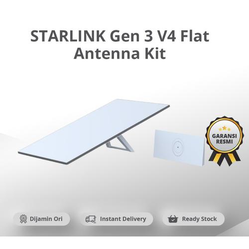 Jual STARLINK V4 Gen 3 Flat Standard Internet Kit Satellite Antenna ...