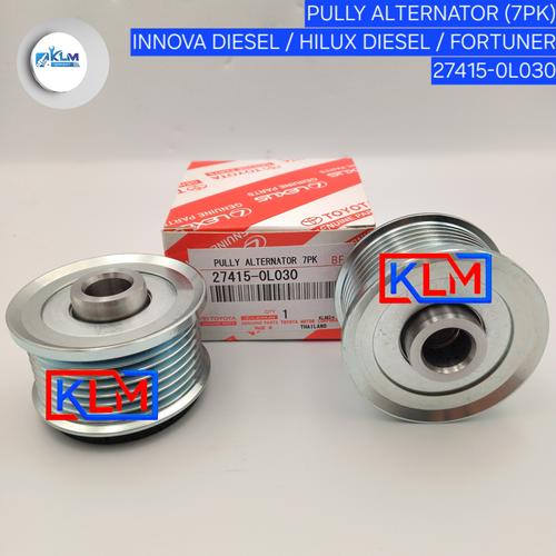 Jual PULLY ALTERNATOR (7PK) - (INNOVA DIESEL / HILUX DIESEL / FORTUNER ...