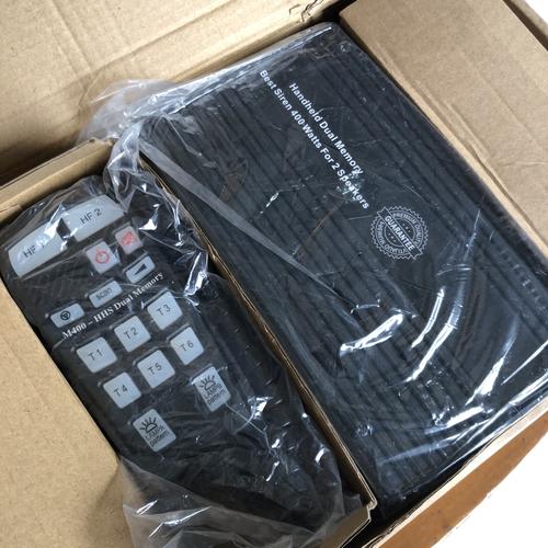 Jual Sirine M400 Dual Memory Handheld Dual Tone Whelen Feniex Landun ...