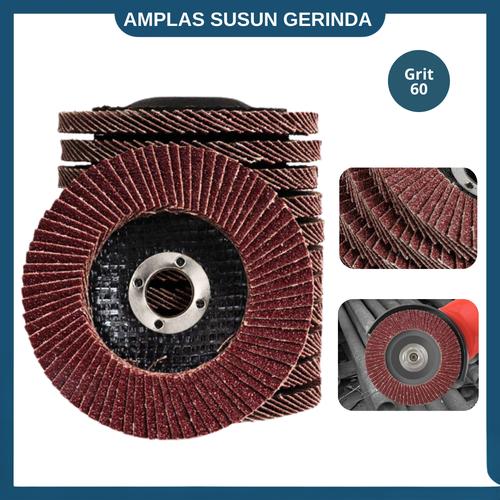 Jual Sanding flap disc mata gerinda amplas susun - amplas grinder - 1 ...