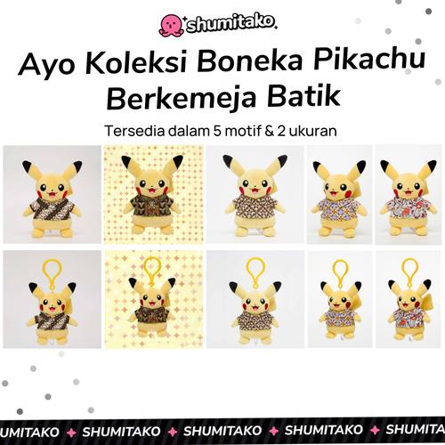 Jual Pokemon Official Merchandise Indonesian Exclusive Pikachu Batik ...