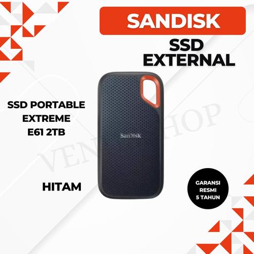 Jual SANDISK EXTREME PORTABLE SSD V2 E61 2TB USB 3.2 1050mb/s Garansi Resmi - Sky Blue - Jakarta ...