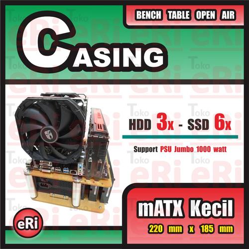 Jual Casing PC CPU Komputer Gaming Akrilik Acrylic / Size S / OPEN AIR ...