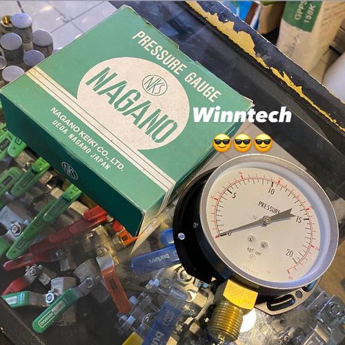 Jual P-Gauge Nagano Japan Body 4 inch Drat 1/2 inch Original - Jakarta ...