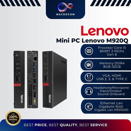 Jual Lenovo Mini Pc M920Q Corei5 8500T Ddr4 Ssd NVME M.2 Mulus Pilih ...