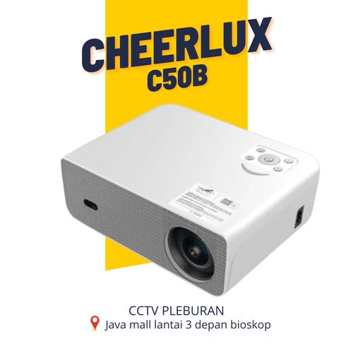 Jual Cheerlux C50B Mini Android WiFi 1080P Projector 4000 Lumens FULL ...