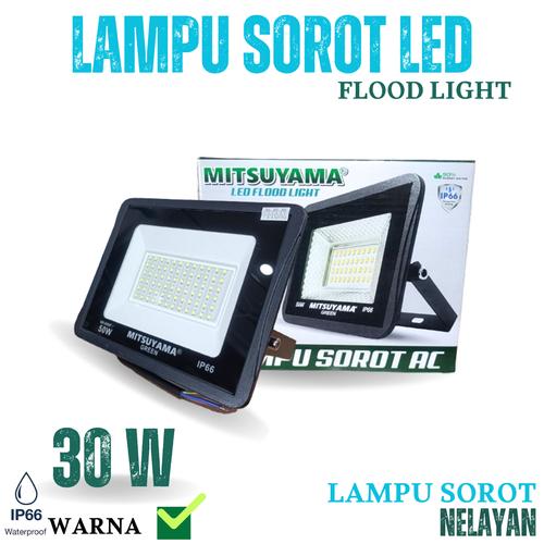 Jual LAMPU SOROT NELAYAN HIJAU 30 WATT LAMPU SOROT IKAN 30 WATT LAMPU SOROT AC LED FLOODLIGHT ...