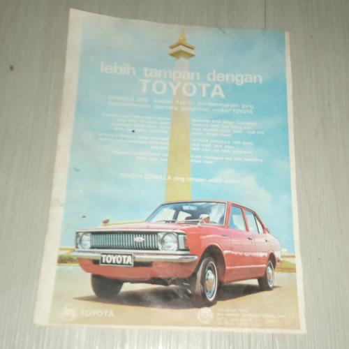 Jual Iklan Cetak Jadul Toyota Corona - Kota Bandung - Kawan ...