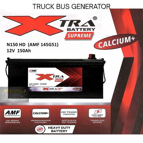 Jual AKI KERING MOBIL XTRA BATTERY SUPREME N150 HD MF 12V / 150Ah ...