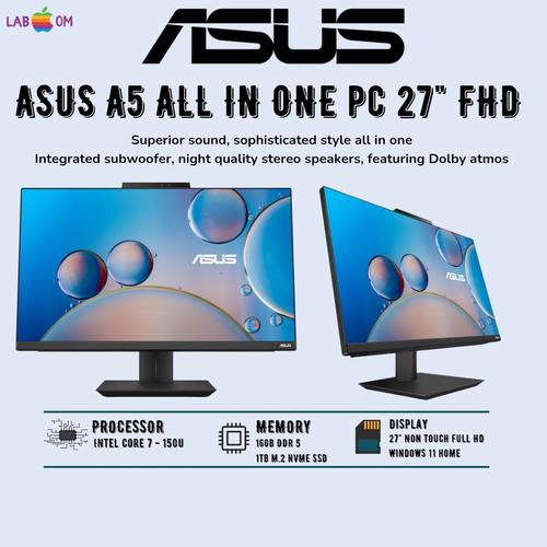 Jual ASUS A5 ALL-IN-ONE PC A5702 CORE 7 150U 16GB RAM 1TB SSD INTEL UHD ...