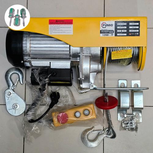 Jual Mini Electric Hoist Takel Katrol Listrik 1200KgX20Mtr Heavy Duty ...