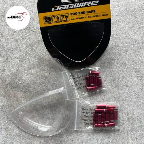 Jual Jagwire Pro End Cap Alloy 4.5mm CHA099-RJ - Red - Kota Bitung ...