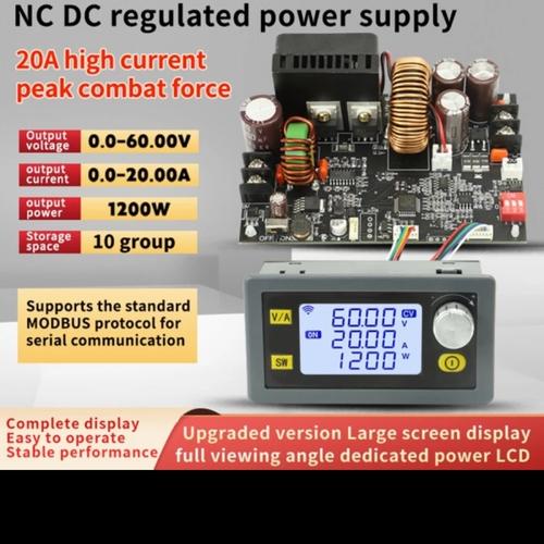Jual XY6020L CC CV adjustable Step down - Buck Converter Power Supply ...