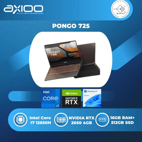 Jual AXIOO PONGO 725 I7 12650H RTX2050 4GB/ 16GB 512GB DOS 15.6FHD ...