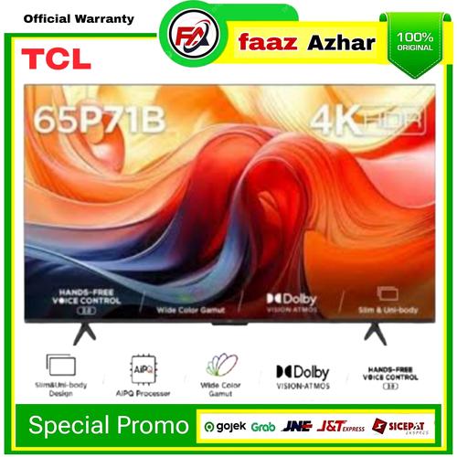 Jual TCL 65P71B 4K UHD Dolby Vision&Atmos Google TV 65P71B - Jakarta ...