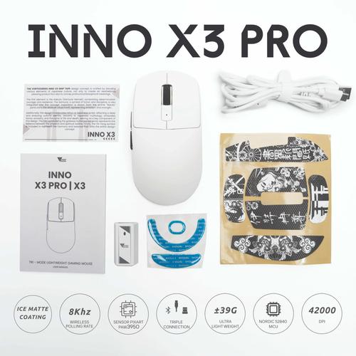 Promo VortexSeries Inno X3 PRO 1K 8K Ultra Lightweight Wireless 3in1 ...
