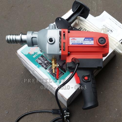 Jual Wipro Mesin Bor Coring Beton MCD 118 Diamond Core Drill 118 Mm ...