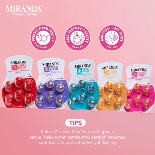 Promo Miranda Vitamin Rambut Blister 6x1ml - Olive Oil - Kota Tangerang ...