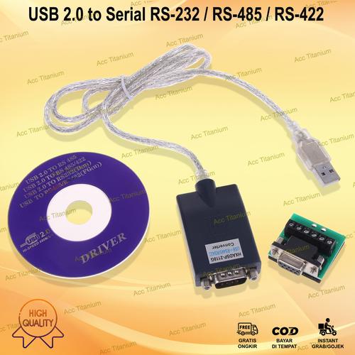 Jual Kabel USB to Serial RS232 / RS485 / RS422 Converter adapter 1 ...