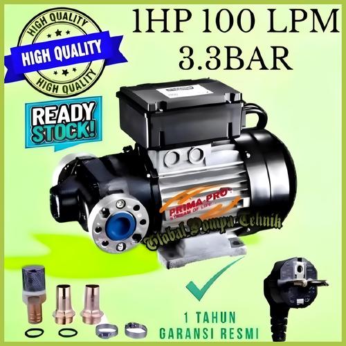 Jual pompa transfer solar bensin oli minyak kapasitas 100 LPM 1" Ac 220v - Jakarta Barat ...