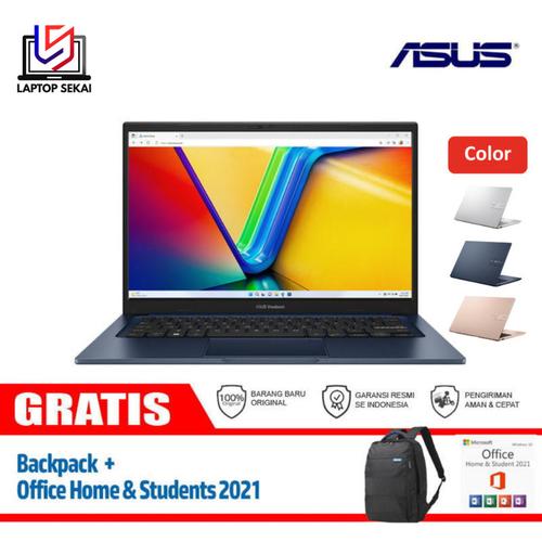 Jual Asus Vivobook 14 A1404ZA Intel Core i5-1235U 16GB 512GB SSD 14 ...