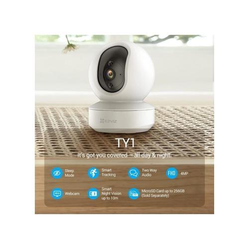 Jual EZVIZ TY1 2MP Smart Wifi Rotate IP Camera CCTV Indoor - 2MP - Kab ...