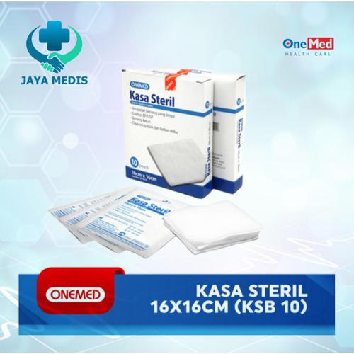 Jual Kasa Steril OneMed 16x16cm isi 10 Pouch/Box - ONEMED - Jakarta ...