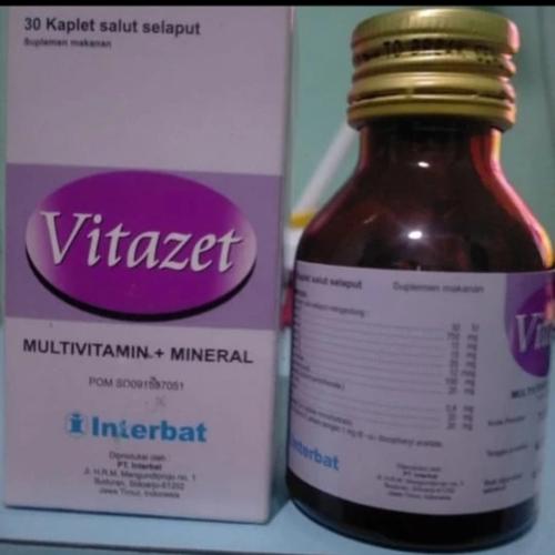 Jual Vitazet suplemen multivitamin dan mineral lengkap - Jakarta ...