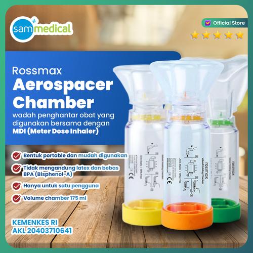 Jual Rossmax Aerospacer Aerochamber / Alat Terapi Pernafasan / Alat ...
