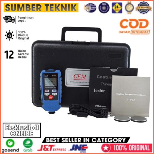 Jual Paint Thickness Gauge CEM DT-156H Coating Tester DT156H Cat DT156 ...