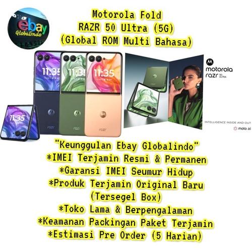 Jual Motorola RAZR 50 Ultra (5G) Folded Flip Flagship Smartphone ...