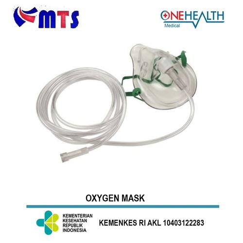 Jual Masker Oksigen ONEHEALTH Oxygen Mask One Health Dewasa Anak Bayi ...