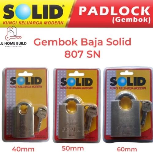 Jual Gembok/Padlock/Pagar/Baja/Top Security/SOLID/807 - 40mm - Jakarta ...