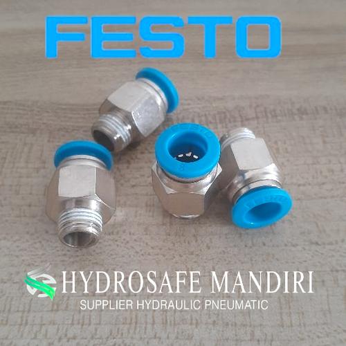 Jual Push-in fitting FESTO QS-1/4-8 drat 1/4" selang 8mm - Jakarta Barat - Hydrosafe Mandiri ...