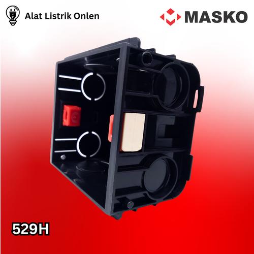 Jual MASKO Inbowdus IB/ Inbodus/ Inbow Dus/ Kotak Segi 529 Hitam Putih ...