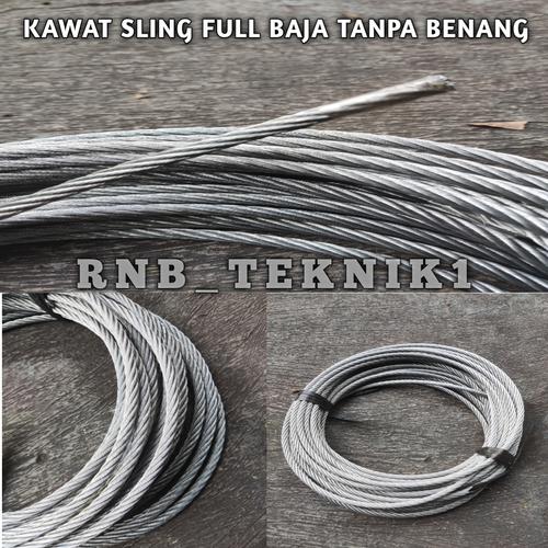 Jual Tali Sling Full Baja Galvanis 10 mm Kawat Sling Baja Wire Rope - Jakarta Utara - rnb ...
