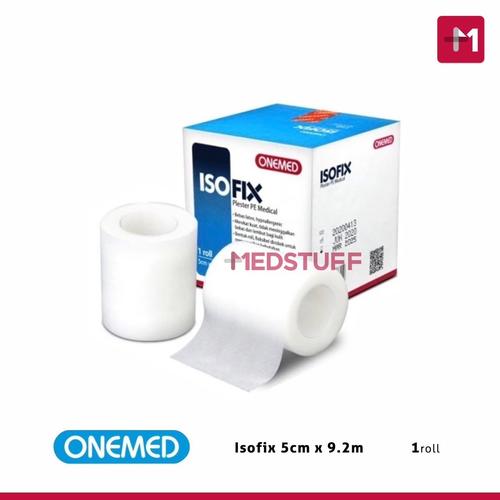Jual Isofix 5cm x 9,2m isi 1roll Plester Luka Onemed Plester Isofix ...