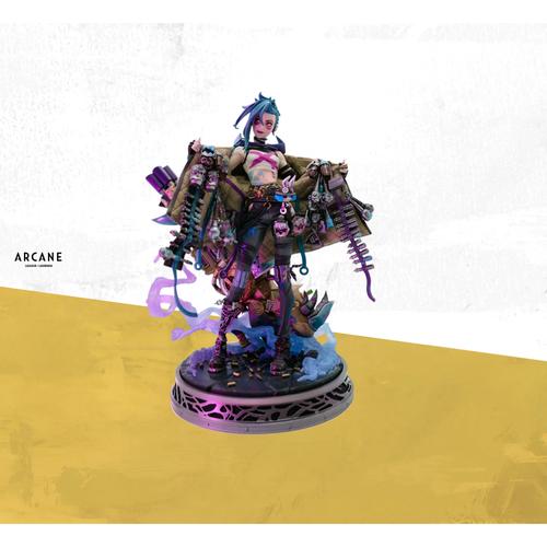 Jual [Official Arcane] Arcane Champion Jinx 1/7 Scale Statue | League ...