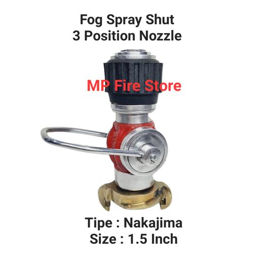 Jual FIRE JET FOG SPRAY NOZZLE 3 POSITION TIPE NAKAJIMA 1.5 in WITH ...