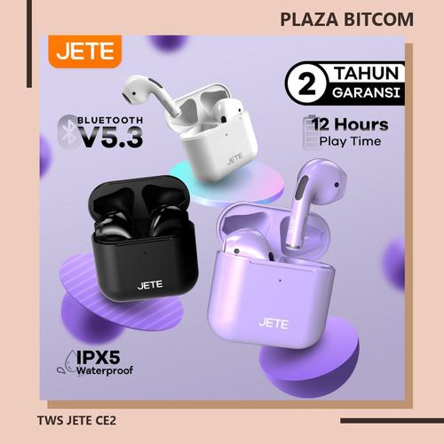 Jual TWS Earbuds Headset Bluetooth JETE CE2 IPX5 | BITCOM PLAZA - Kab ...